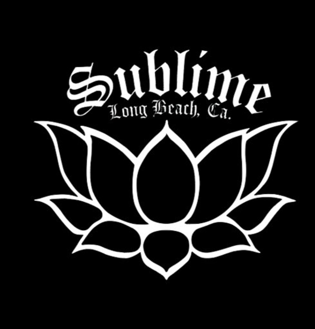 Sublime Inspired Lotus Decal - Etsy