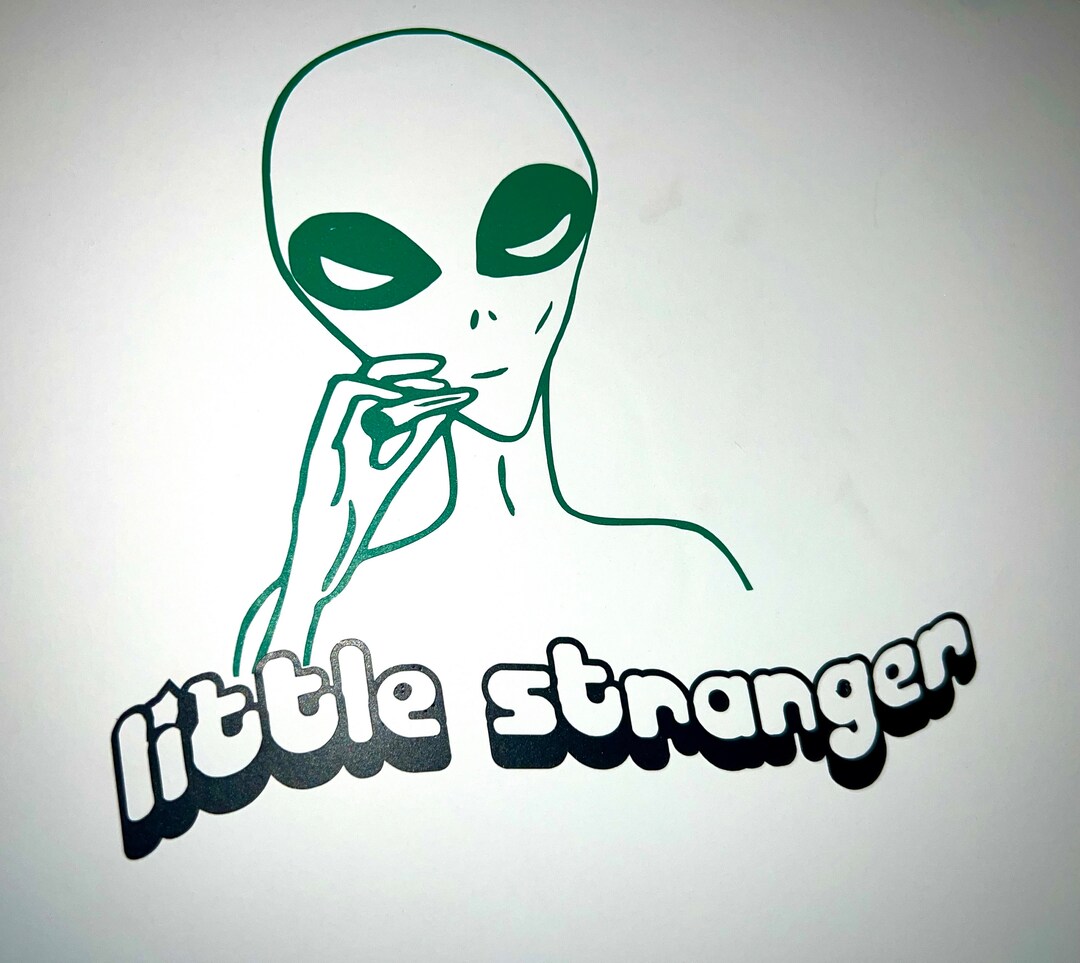 Little Stranger Alien Decal - Etsy
