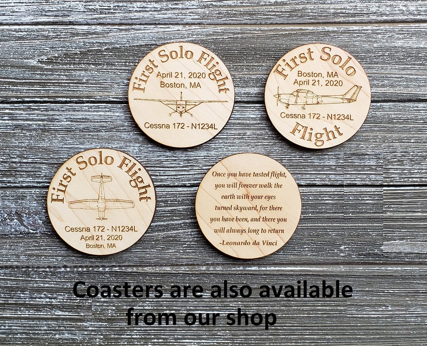 First Solo Flight Aviation Plaque Pilot Gift | Etsy UK