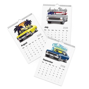 2026 Chevrolet Nova Wall Calendar Chevy II Chevy 2 - Etsy