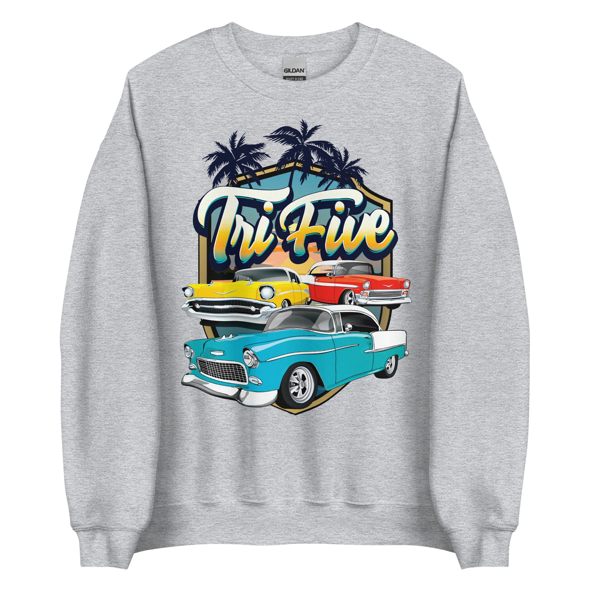 Trifive Vacation 1955 1956 1957 Chevy Bel Air T-shirt Chevrolet 55 56 ...