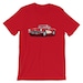 1956 Red Chevrolet Corvette Shirt 56 Chevy Corvette T-shirt Shirt - Etsy