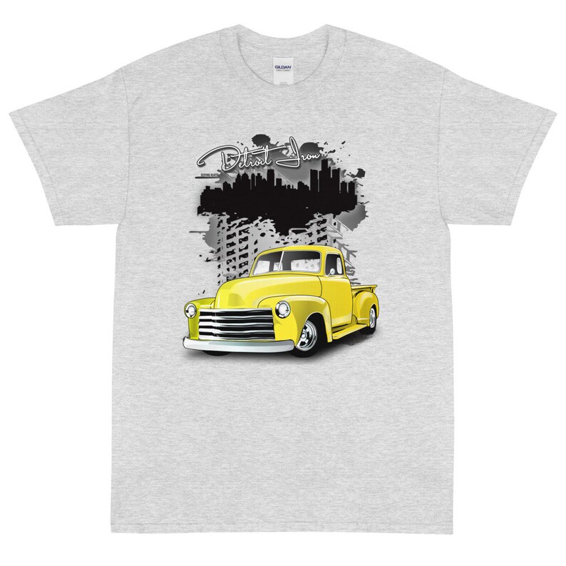 1948 Yellow Chevrolet Pickup Truck Detroit Iron Printed - Etsy