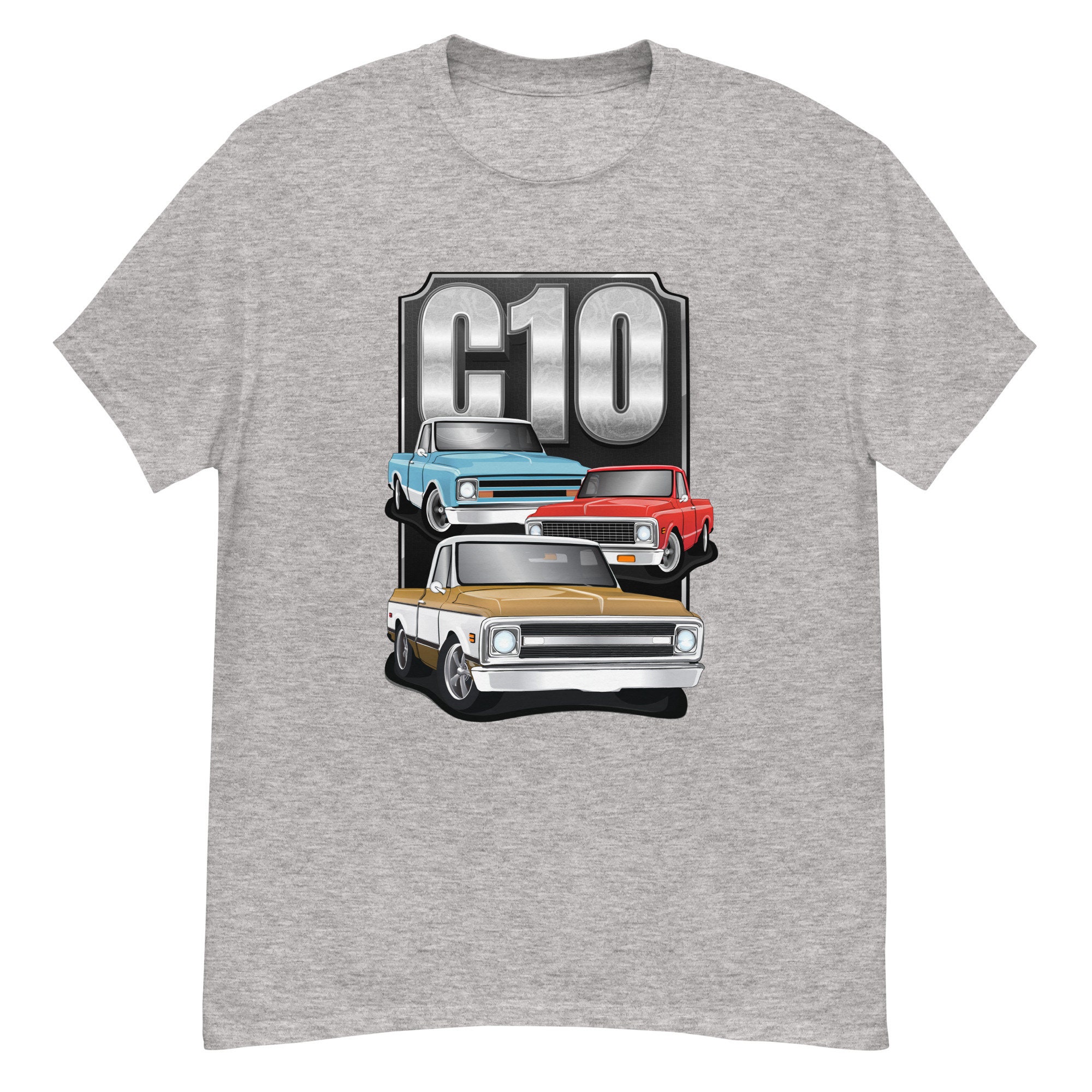 67-72 Chevy C10 Pick up Truck American Chevrolet Trucks Classic Tee ...