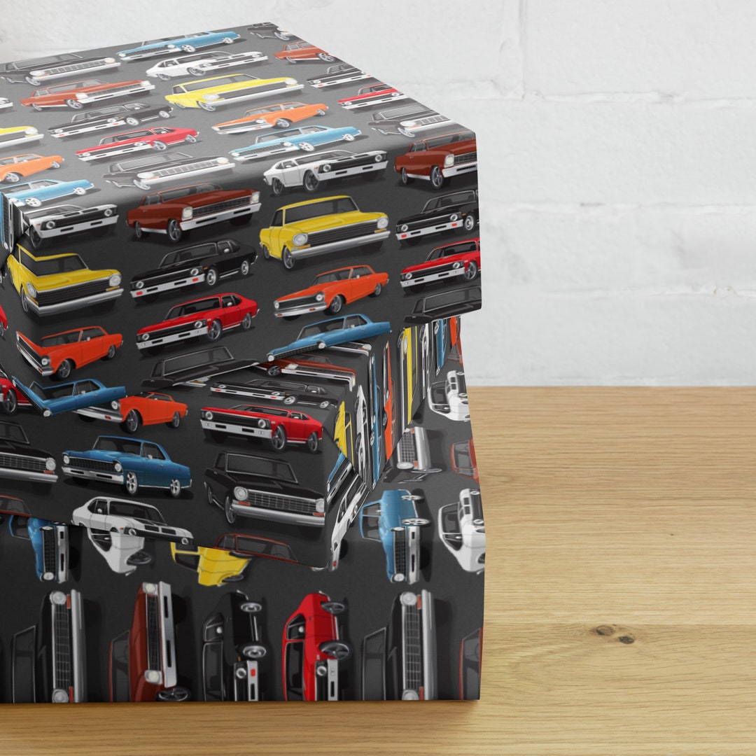 Chevrolet Nova Chevy 11 Chevy 2 Wrapping Paper Sheets Gift Wrap - Etsy