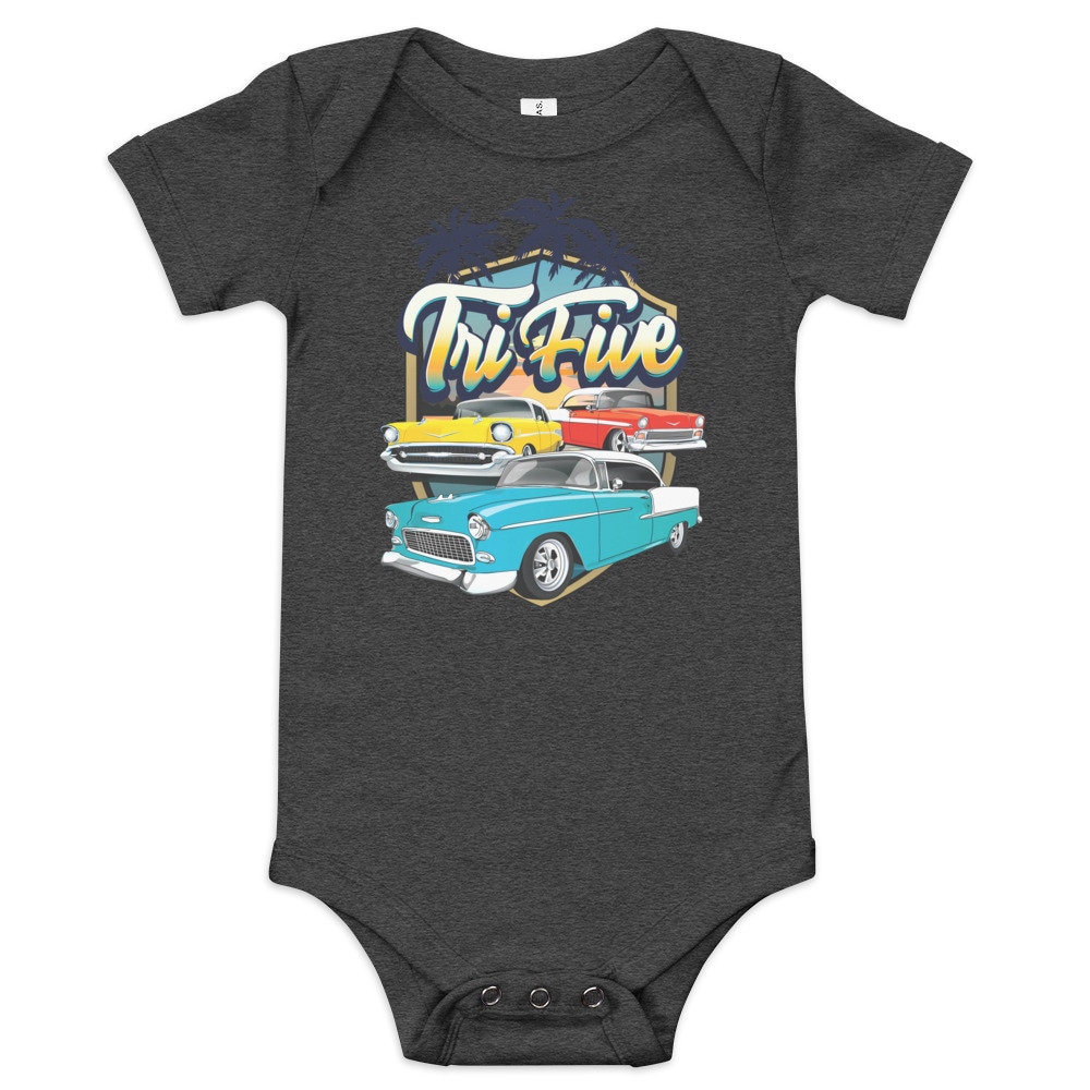 Trifive Vacation 1955 1956 1957 Chevy Bel Air T-shirt Chevrolet 55 56 ...