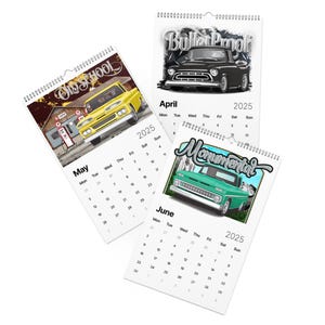 2025 Chevrolet Vintage Pickup Truck Wall Calendar Chevy C10 - Etsy