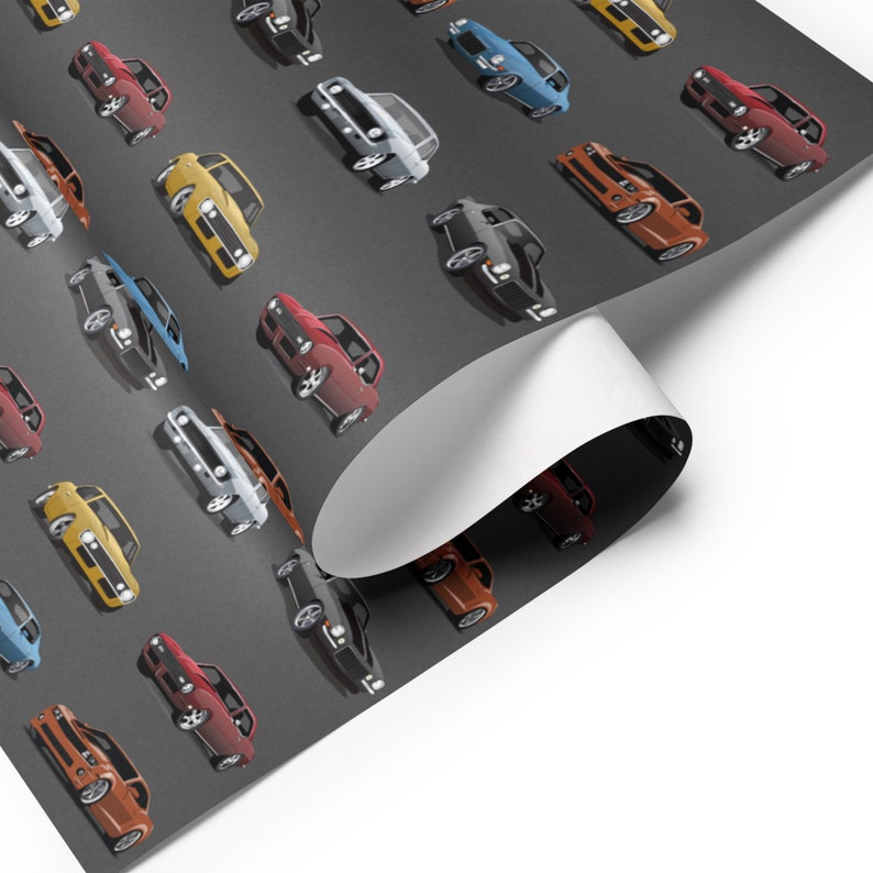Chevrolet Camaro Chevy Camaro Rally Sport Wrapping Paper Sheets Gift ...