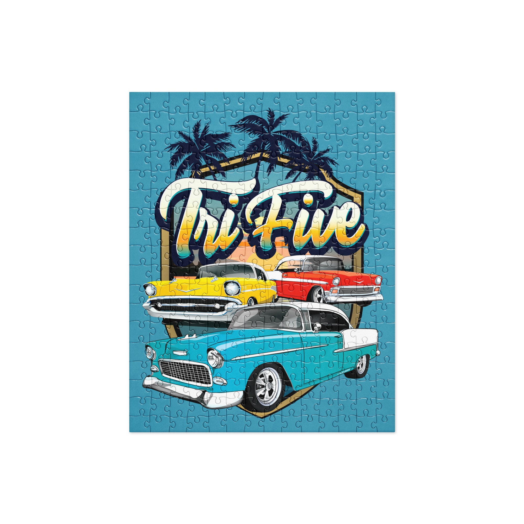 Trifive Vacation 1955 1956 1957 Chevy Bel Air T-shirt Chevrolet 55 56 ...