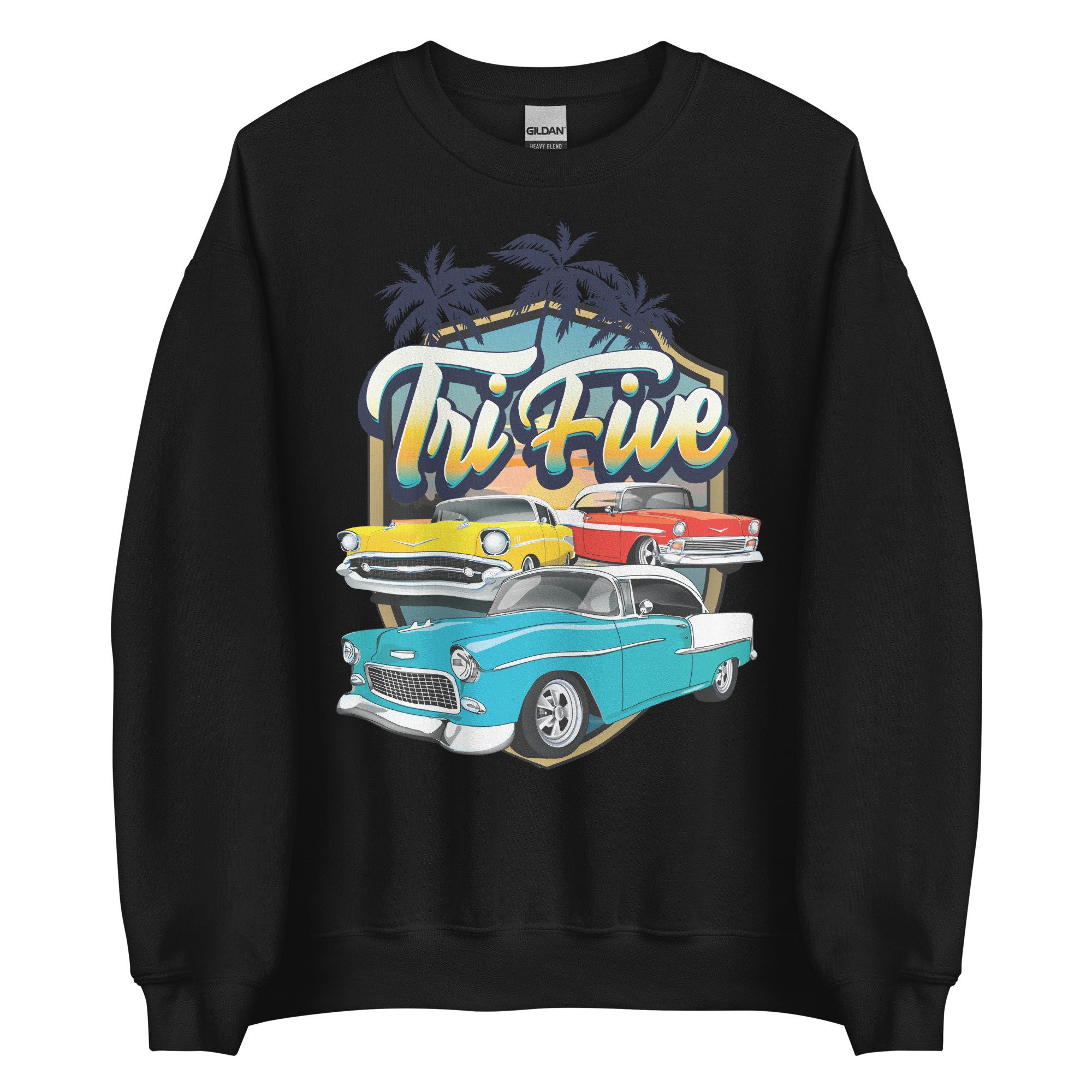 Trifive Vacation 1955 1956 1957 Chevy Bel Air T-shirt Chevrolet 55 56 ...