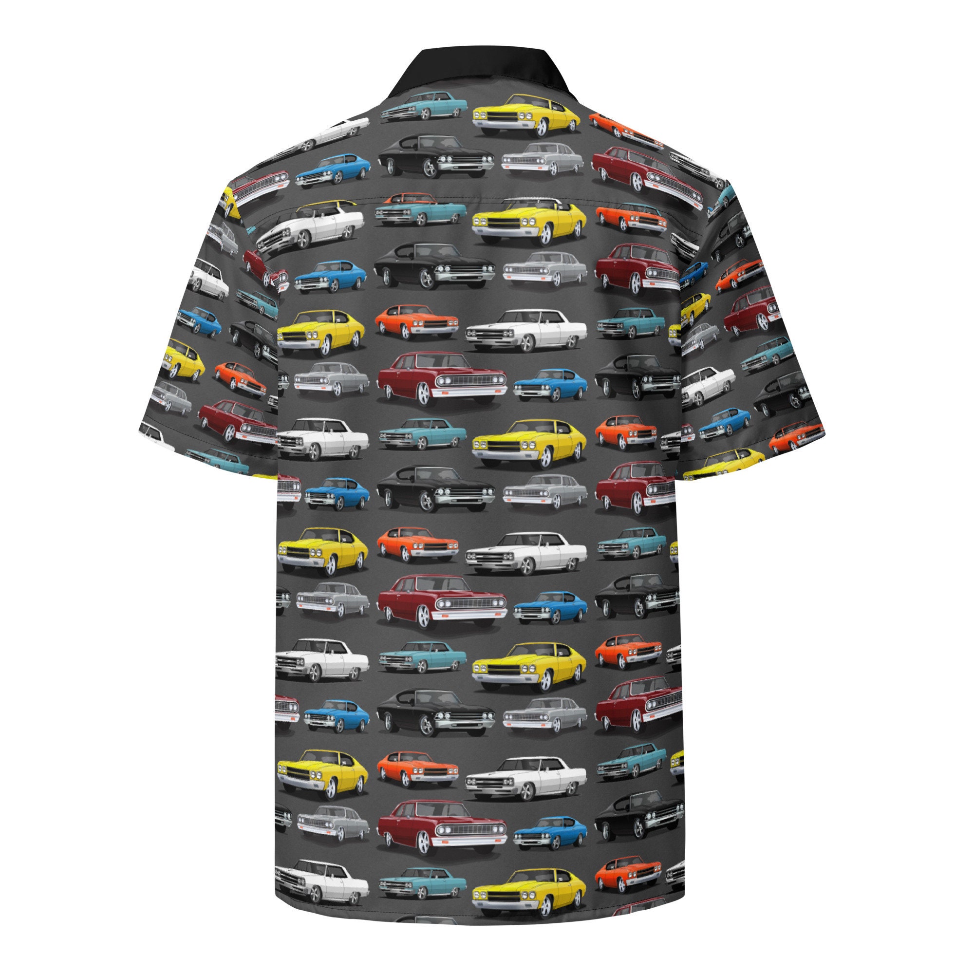 Chevy Chevelle Chevrolet Malibu Vintage Muscle Car Button Shirt - Etsy