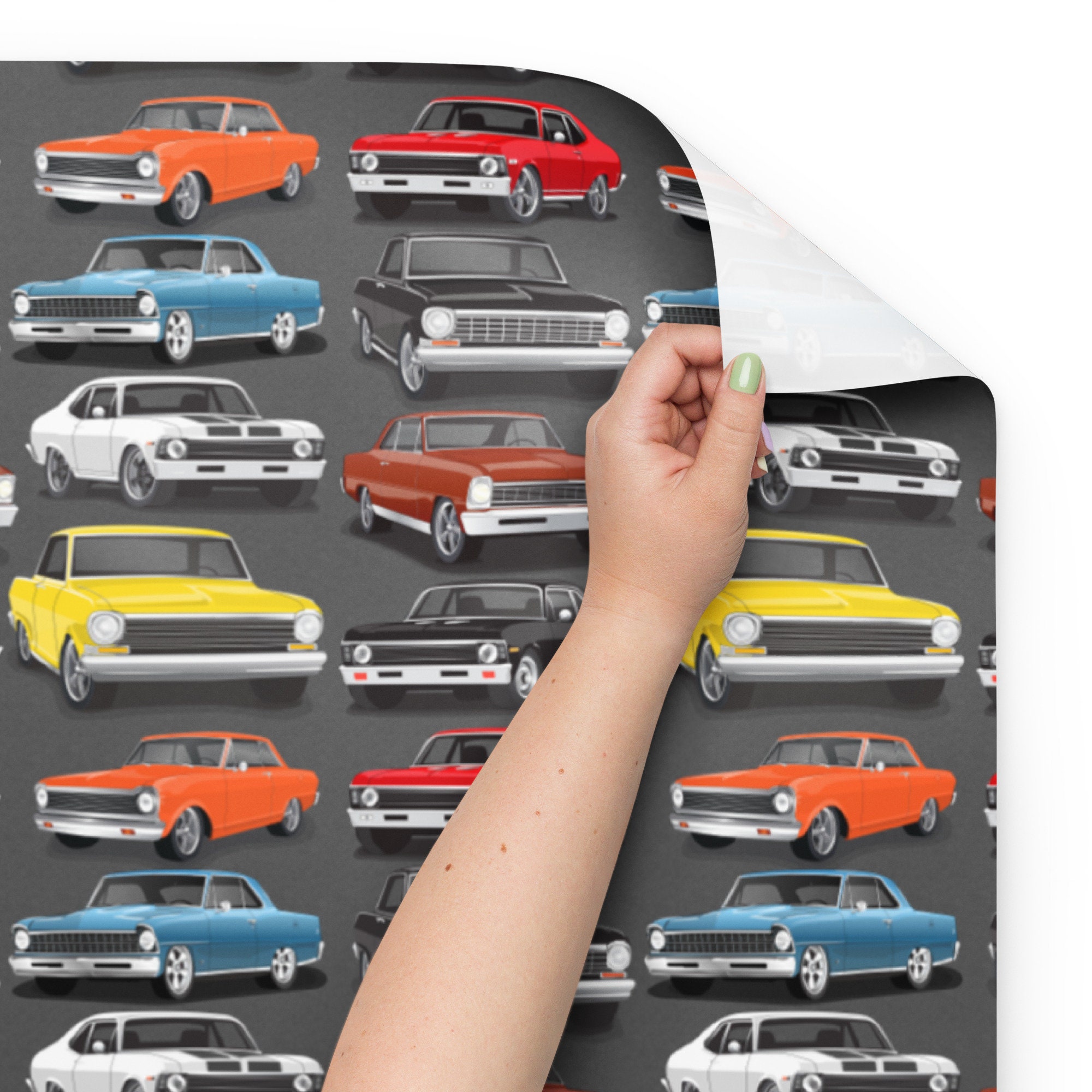 Chevrolet Nova Chevy 11 Chevy 2 Wrapping Paper Sheets Gift Wrap - Etsy