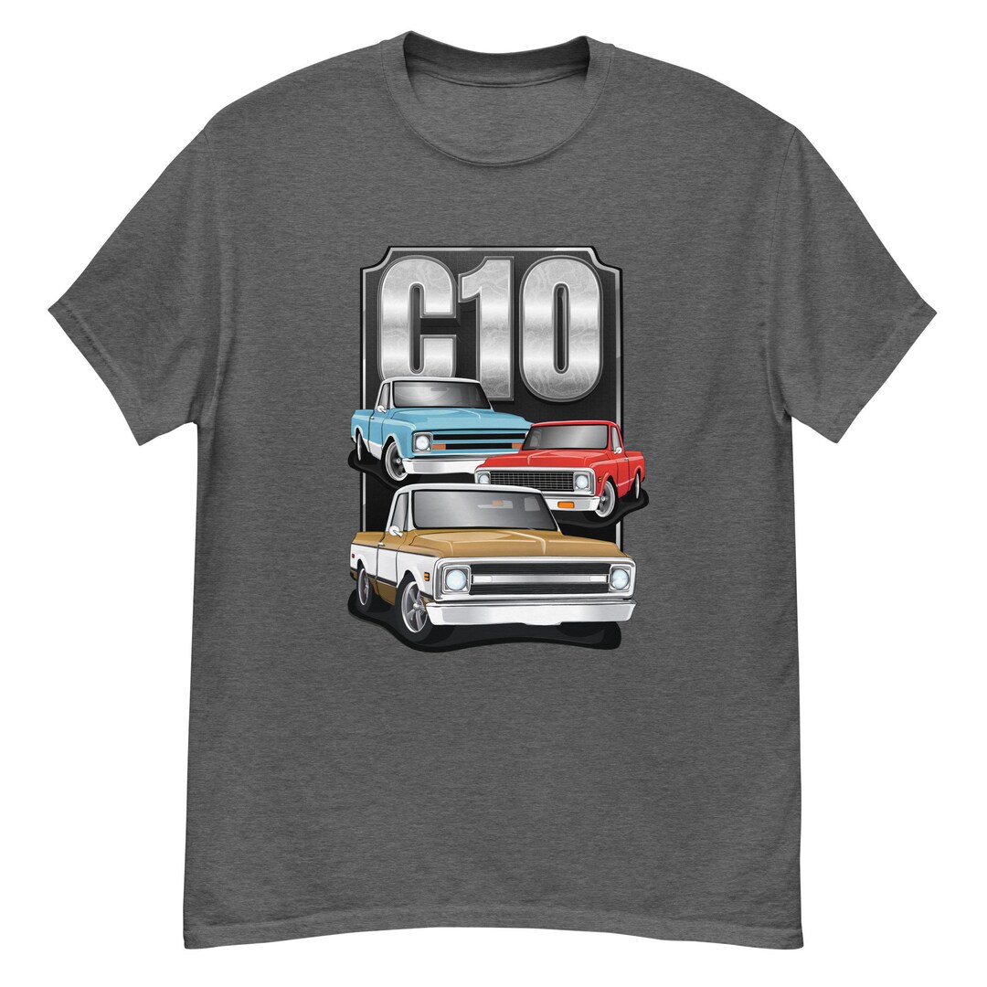 67-72 Chevy C10 Pick up Truck American Chevrolet Trucks Classic Tee ...