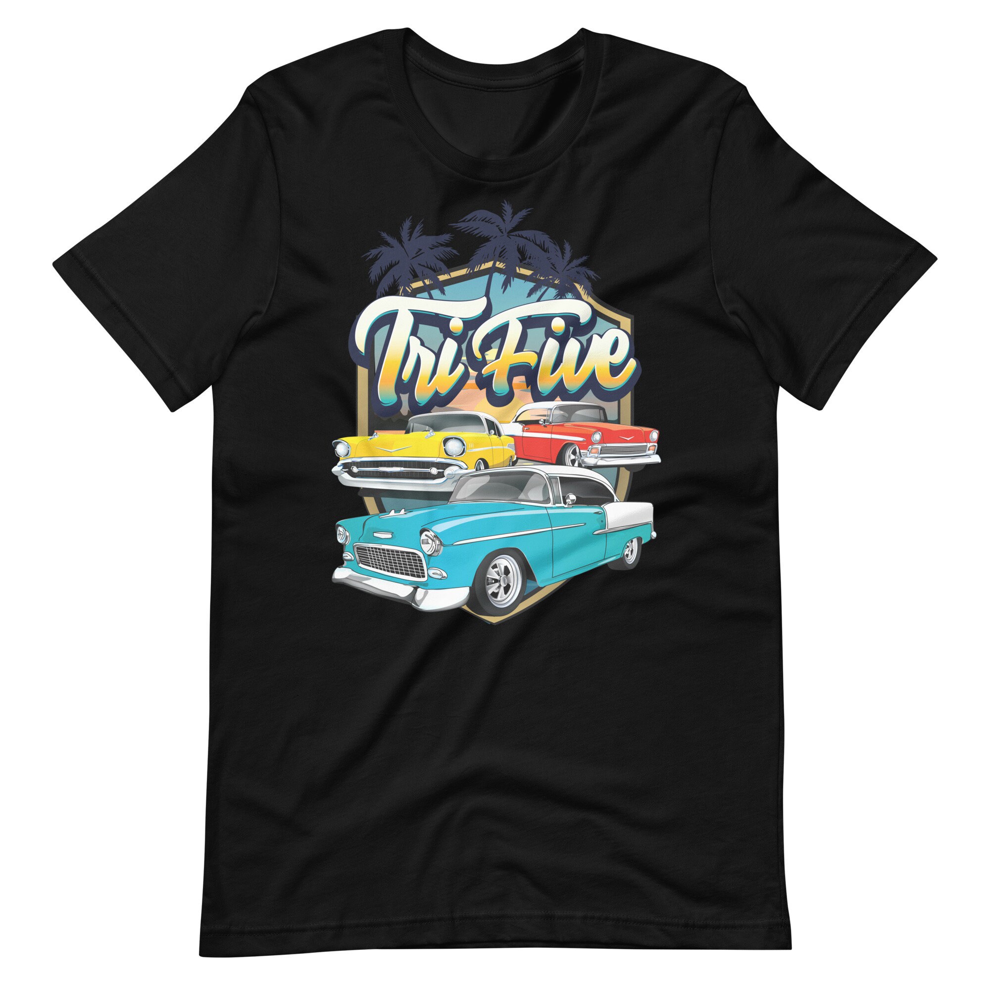 Trifive Vacation 1955 1956 1957 Chevy Bel Air T-shirt Chevrolet 55 56 ...