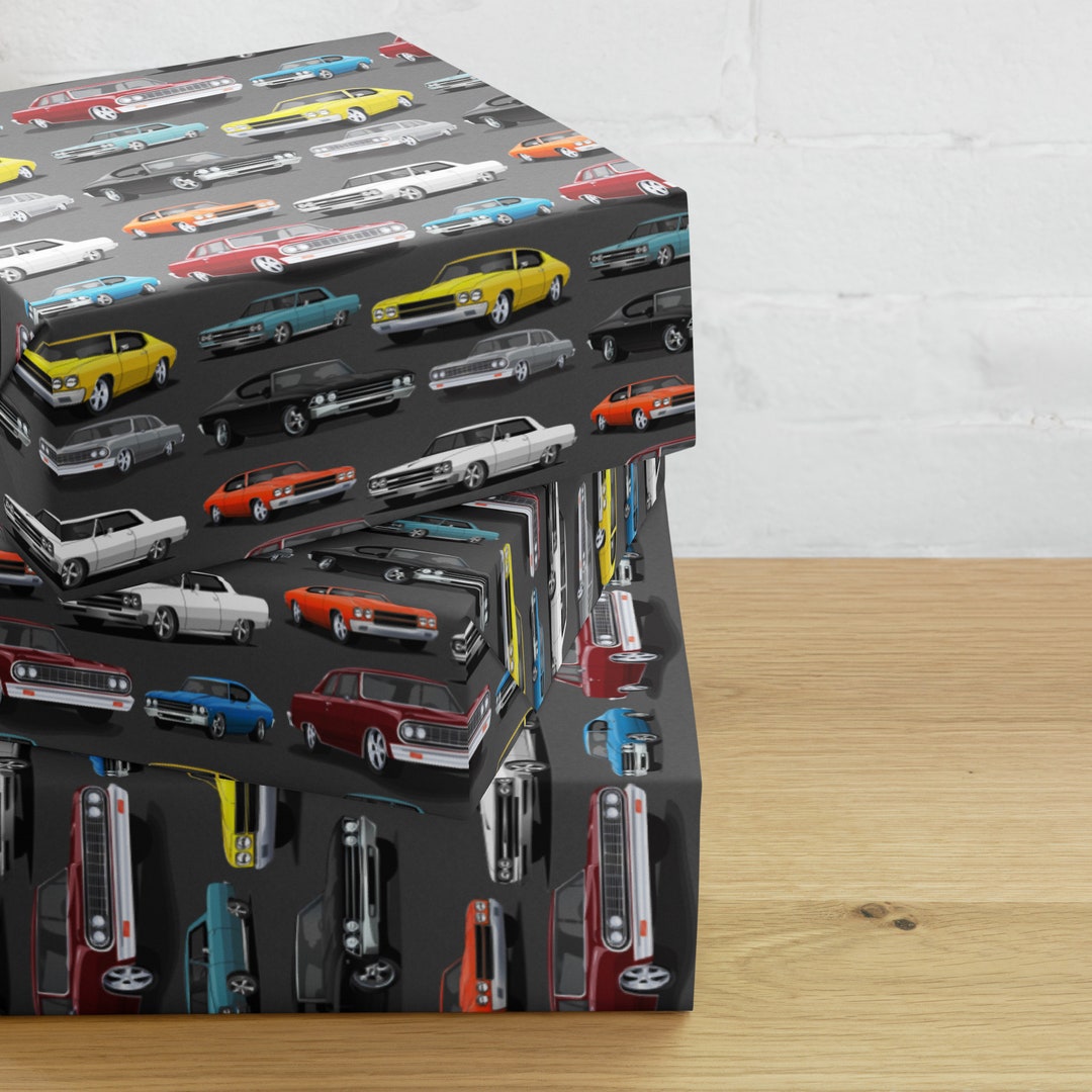 Chevrolet Chevelle Chevy Wrapping Paper Sheets Gift Wrap - Etsy