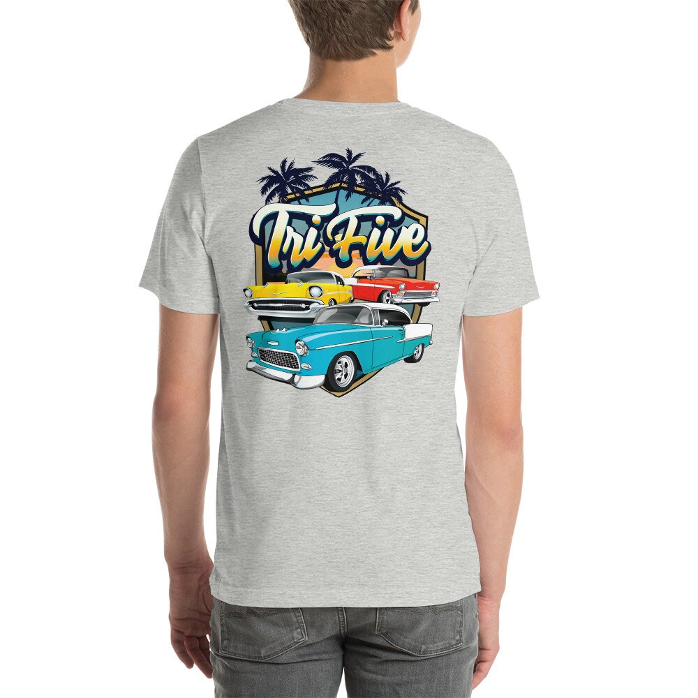 Trifive Vacation 1955 1956 1957 Chevy Bel Air T-shirt Chevrolet 55 56 ...