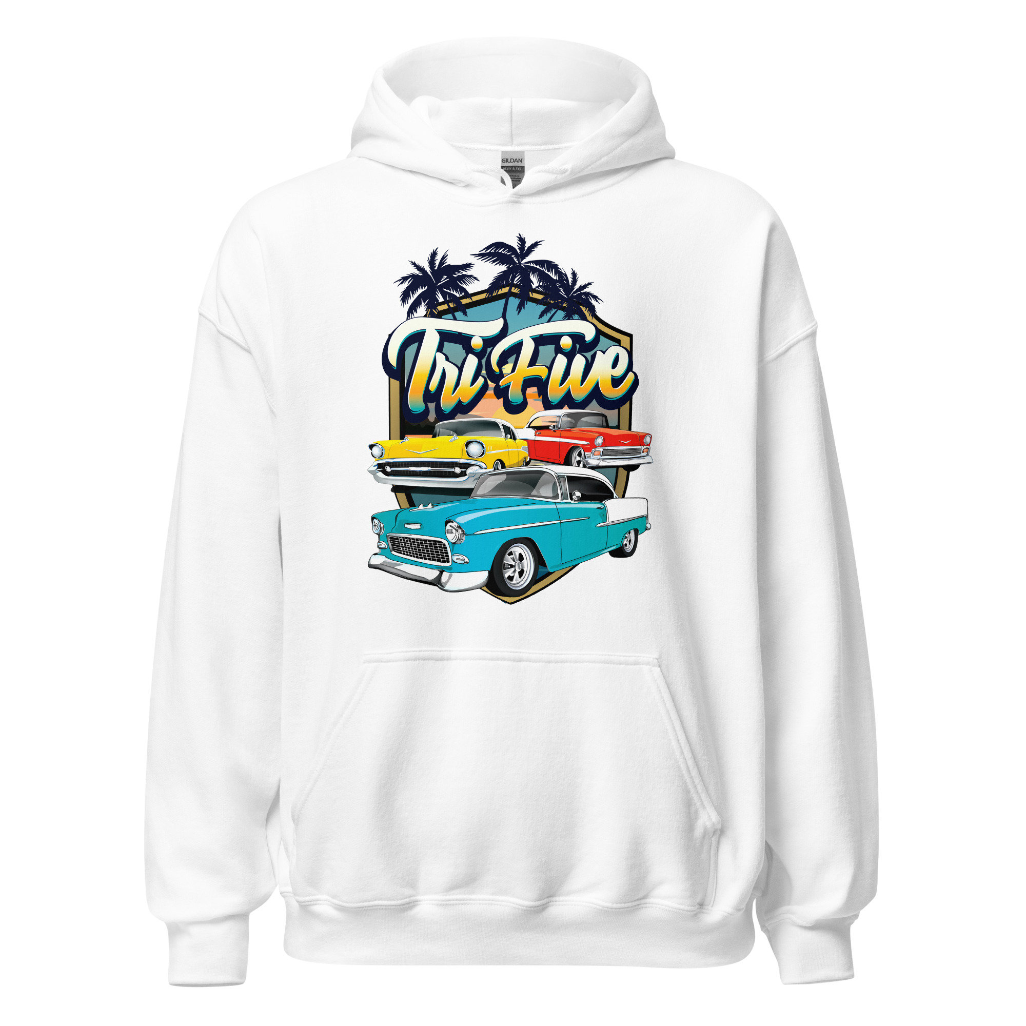 Trifive Vacation 1955 1956 1957 Chevy Bel Air T-shirt Chevrolet 55 56 ...