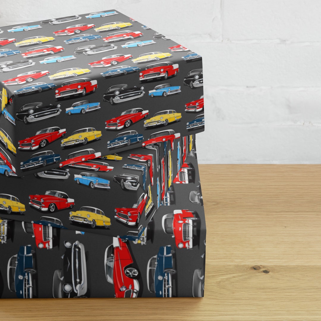 Chevrolet Bel Air Chevy Belair Wrapping Paper Sheets Gift Wrap - Etsy