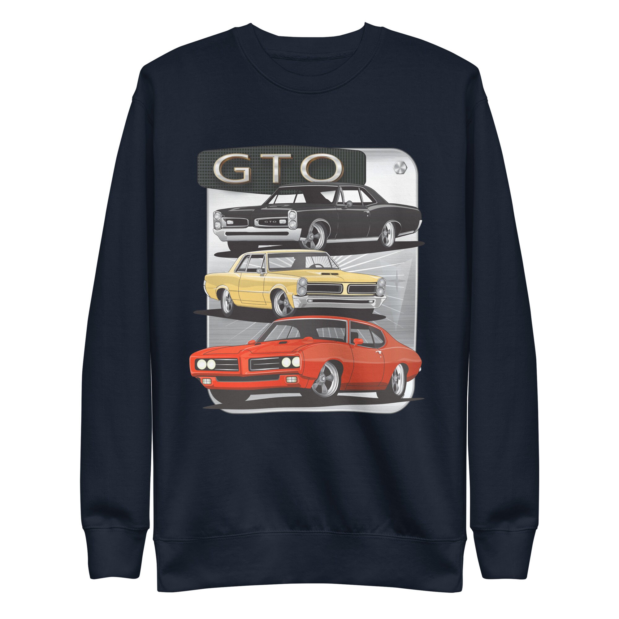 Pontiac GTO 1965 1966 1969 Classic Muscle Cars Premium Sweatshirt - Etsy