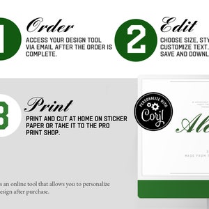 Tanqueray Gin Label Template: Customizable Replica (instant Download ...