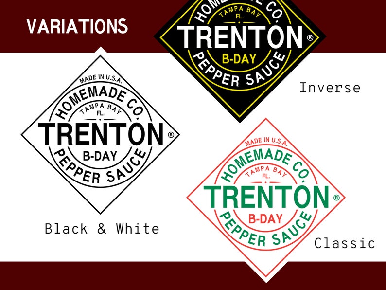 Custom Hot Sauce Label. Personalize Text and Characters. - Etsy