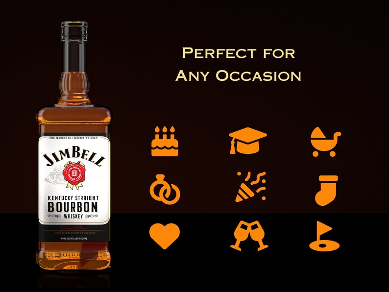 Jim Beam Label. Easy to Customize Printable Label. Instant - Etsy Jim Beam Label. Easy to Customize Printable Label. Instant - Etsy
