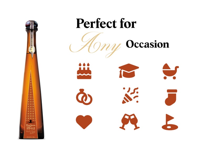 Don Julio 1942 Label for Customization - Instant Digital Download ...