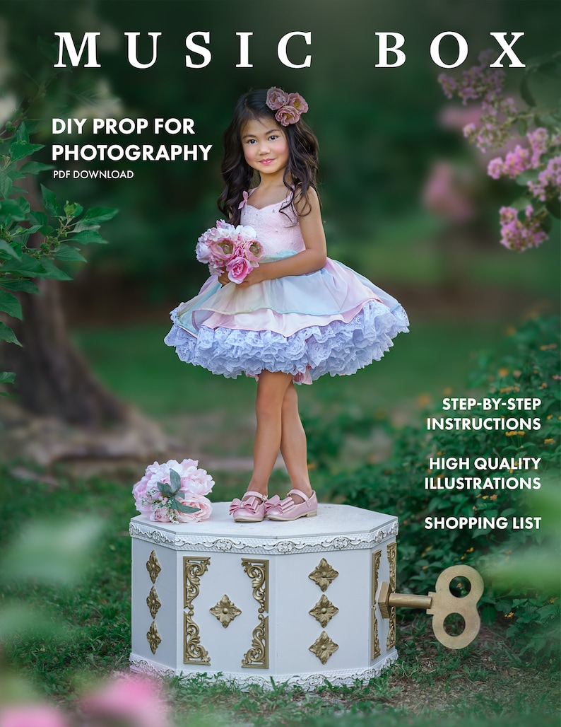 DIY Music Box Photography Prop - PDF Plans Download - Etsy