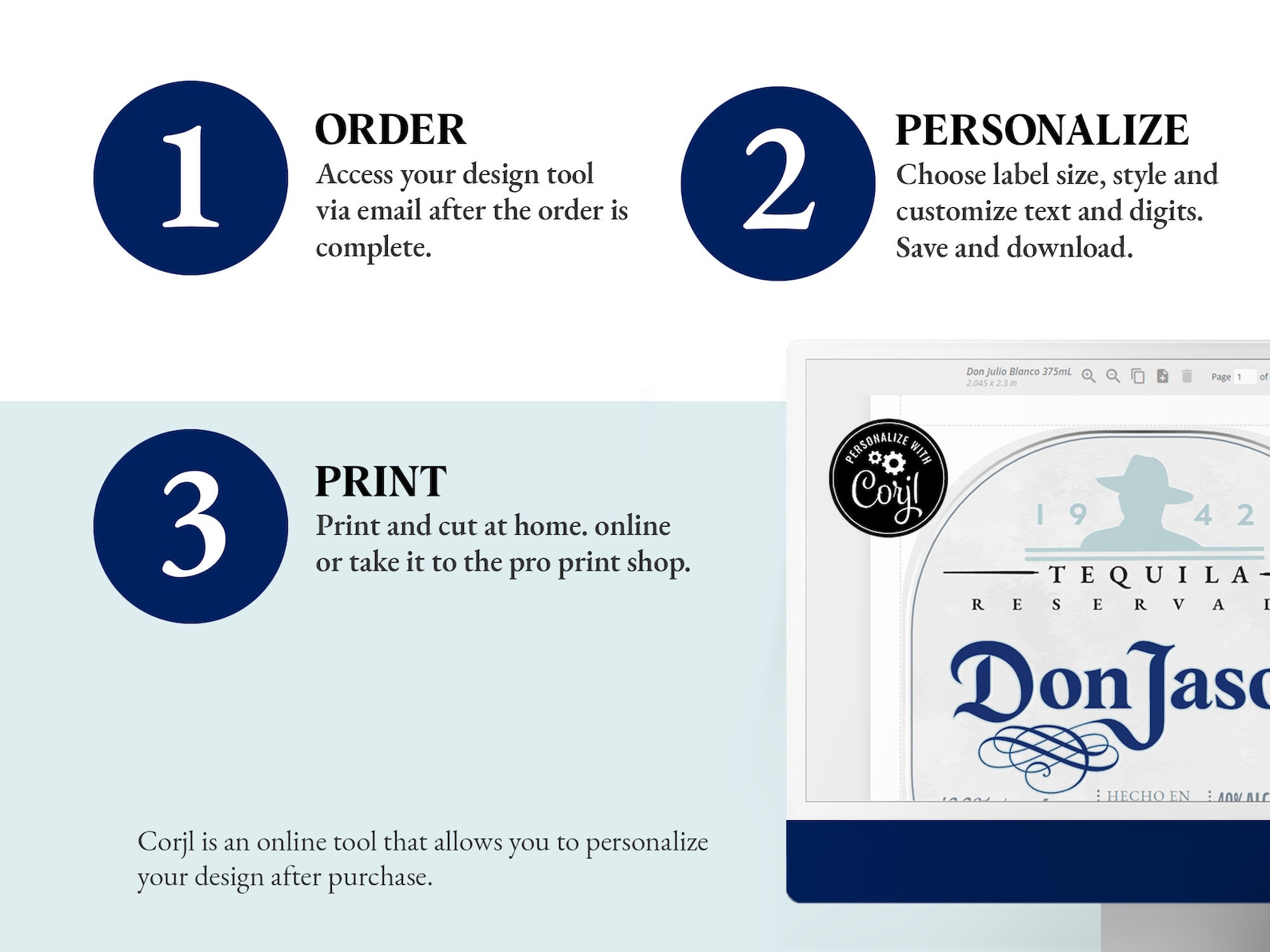 Don Julio Blanco Label Replica Instant Digital Download - Etsy