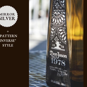 Custom Don Julio 1942 Tequila Label: Birthday Gift, Gold Metallic ...