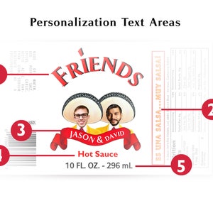Custom Tapatio Hot Sauce Label. Personalize Text and - Etsy