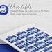 Customizable 1800 Silver Tequila Label: Printable Bottle Label (digital ...