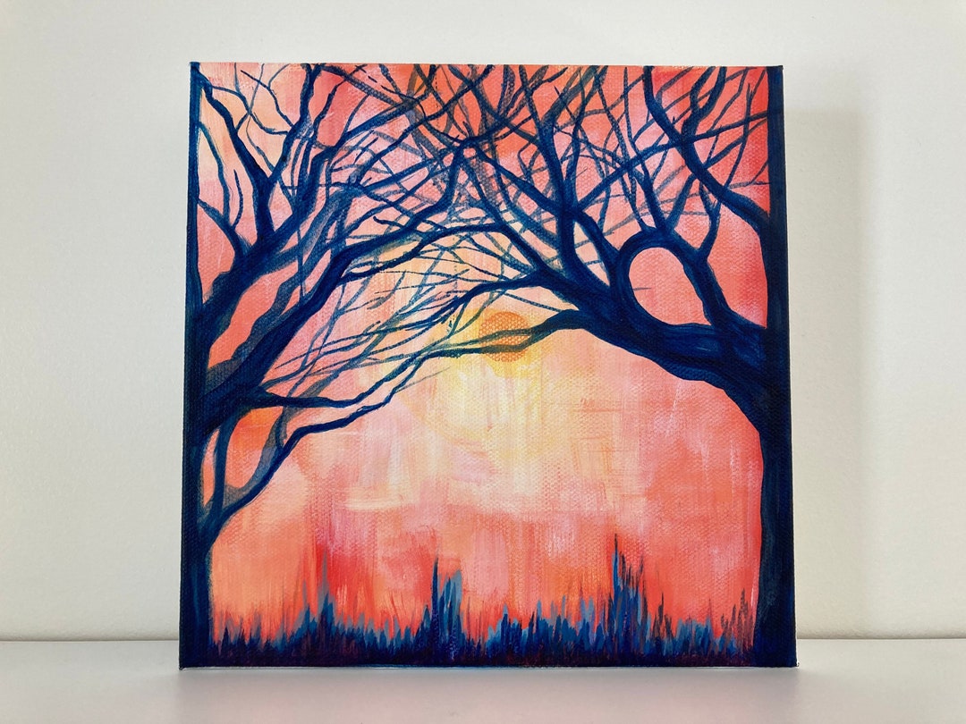 Sunset on Fire - Etsy