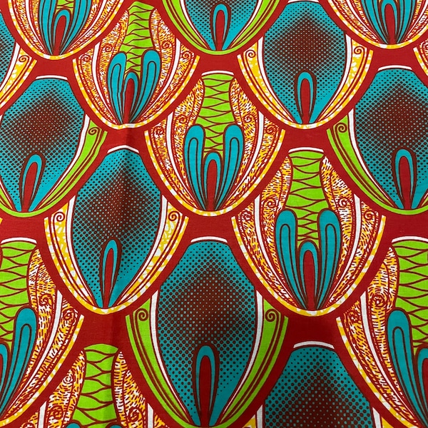 Wax Print Fabric - Etsy