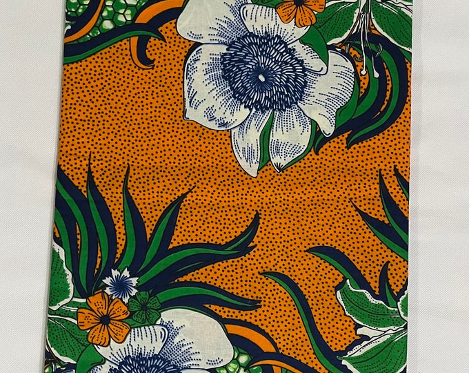 African Fabric Print / Ankara Fabric Print / 100% Cotton / Wax Print ...