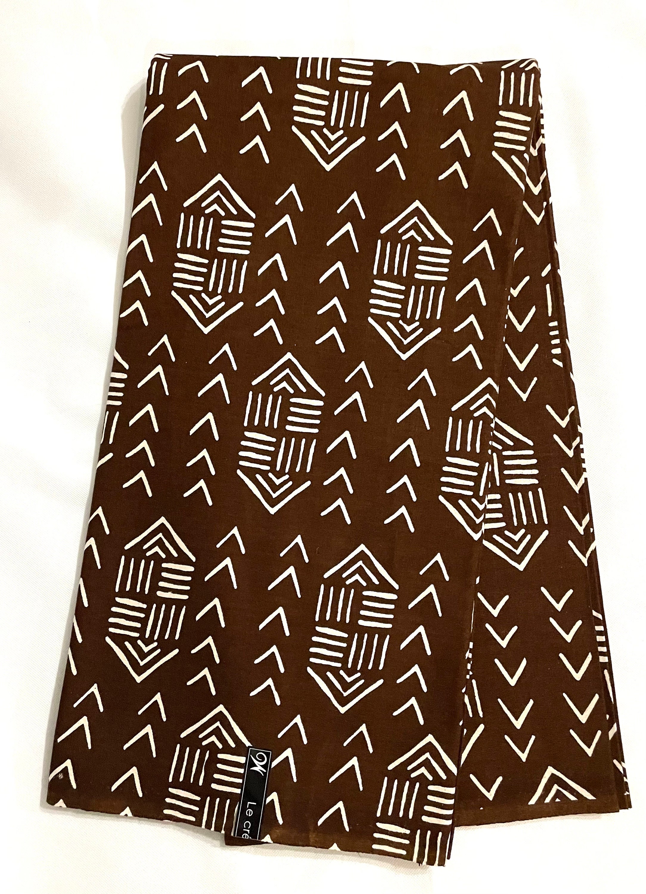 African Fabric / Woodin / Mud Cloth Prints / African Print / 100% ...