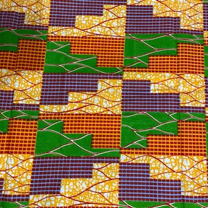 African Fabric / GTP Fabric / 100% Cotton / Ankara Fabric / Wax Print ...