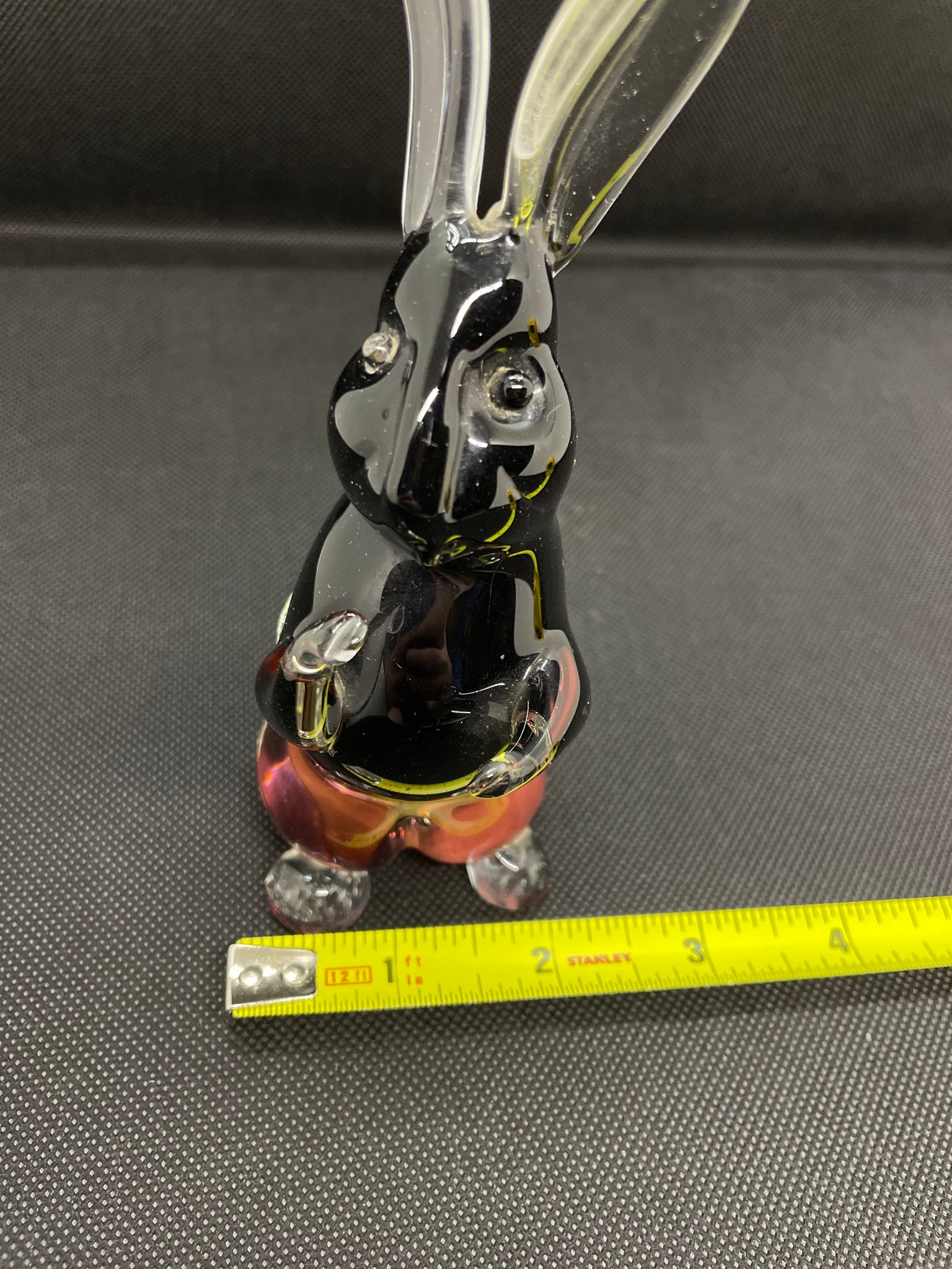 Cenedese Murano Sommerso Glass Bunny Rabbit Figurine Statue Vintage - Etsy
