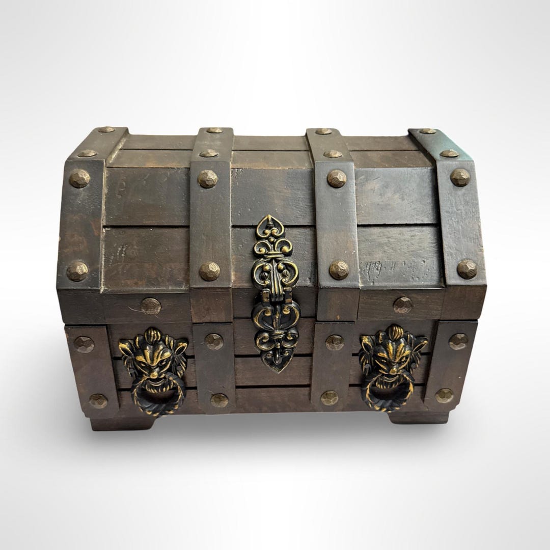 Vintage Japanese Treasure Chest Jewelry Box Ornate Carved Wood Chest - Etsy