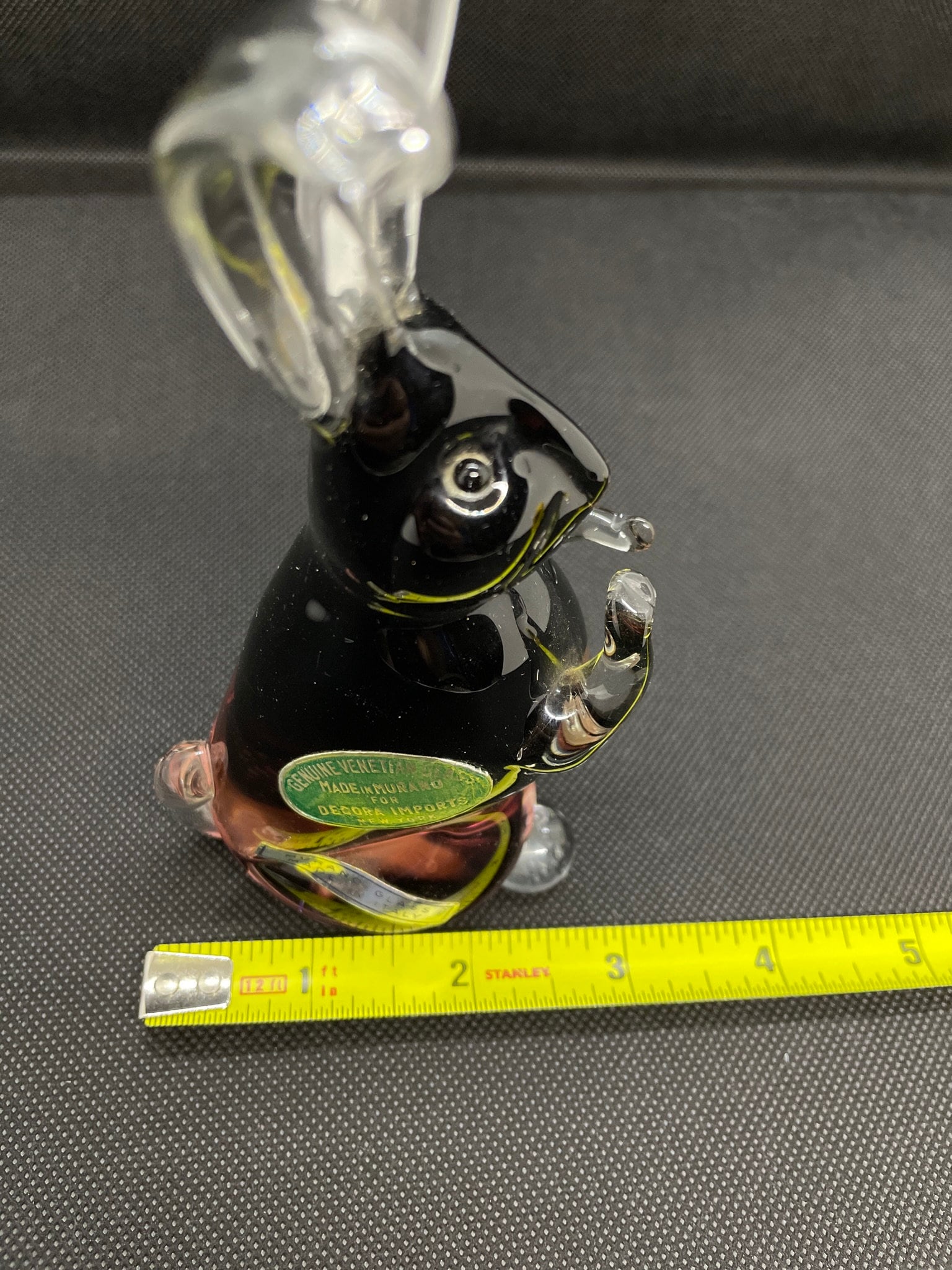 Cenedese Murano Sommerso Glass Bunny Rabbit Figurine Statue Vintage - Etsy