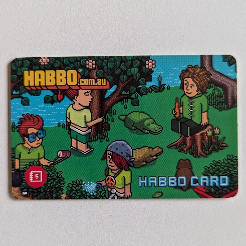 RARE Habbo Hotel Prepaid Habbo Cards From 2007-2009 CODES USED - Etsy UK