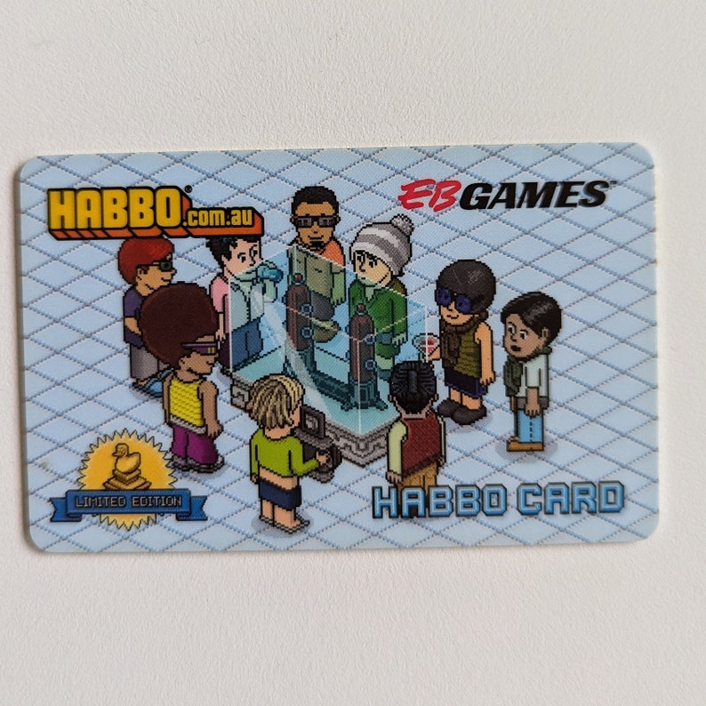 RARE Habbo Hotel Prepaid Habbo Cards From 2007-2009 CODES USED - Etsy UK