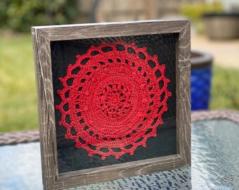 Crochet Shadow Box - Etsy