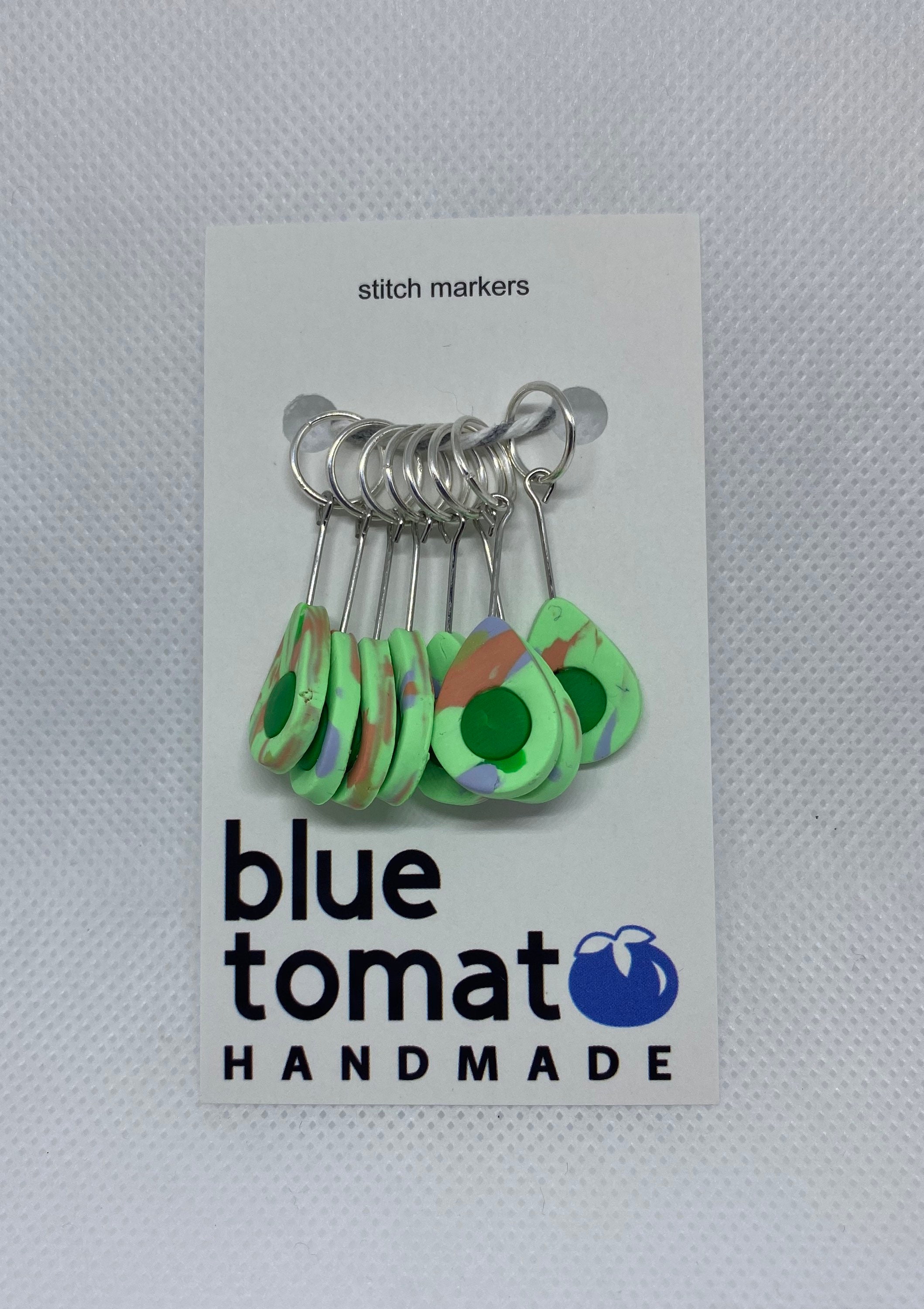 Mint Green Marbled Teardrop Slab Markers - Etsy