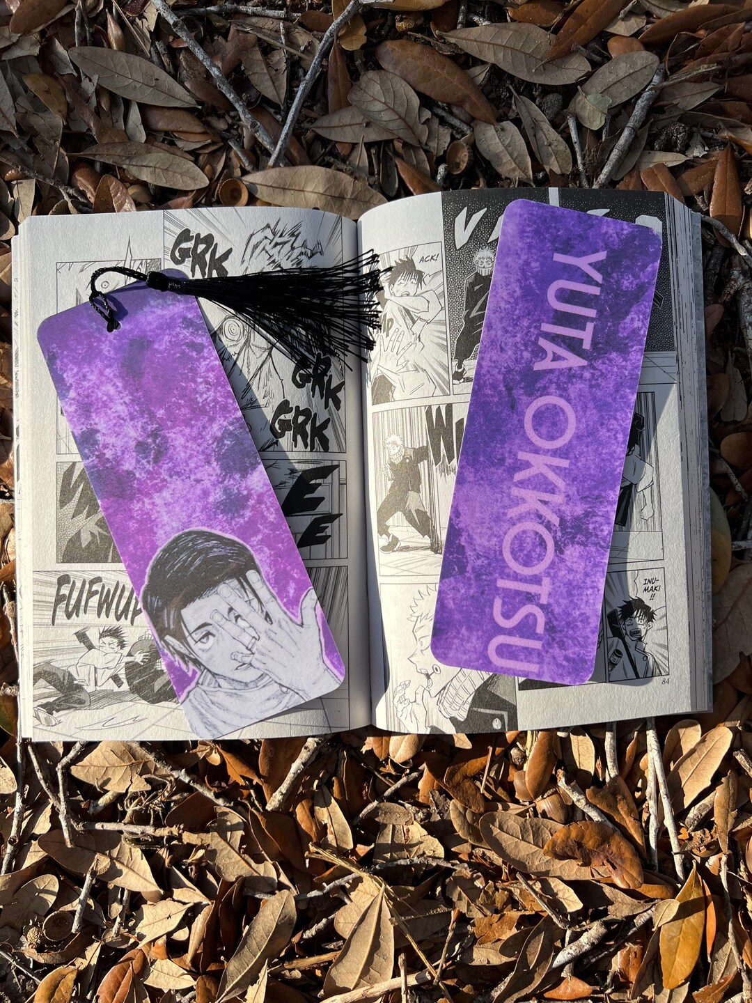 Yuta Okkotsu JJK Bookmark - Etsy