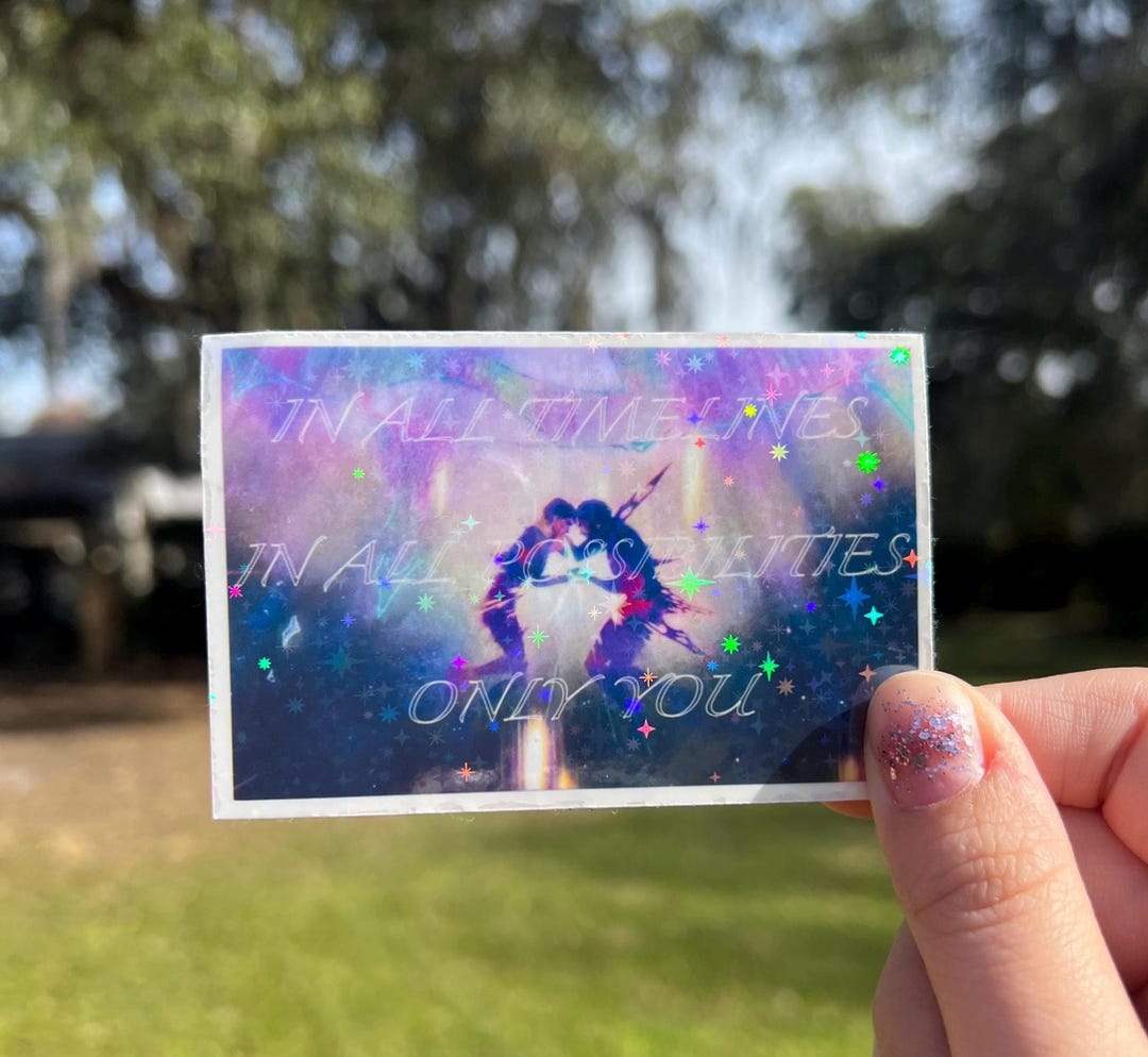 Jayce and Viktor League of Legends/arcane Holographic Sticker - Etsy