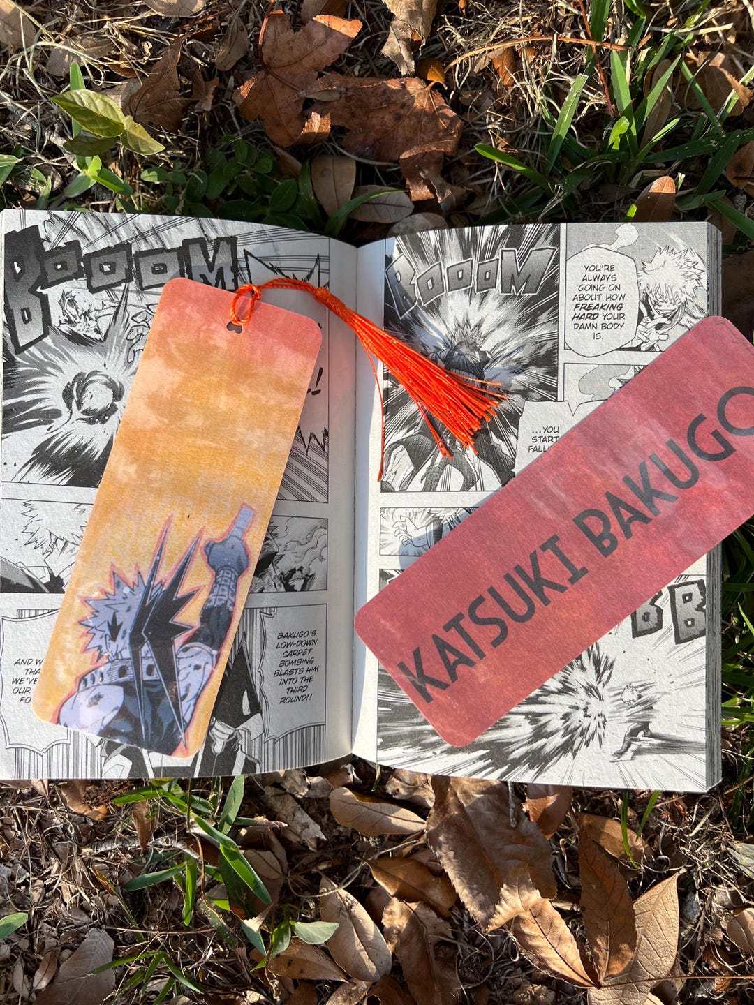 Bakugo MHA Bookmark - Etsy