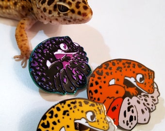 Gecko Pin | Etsy