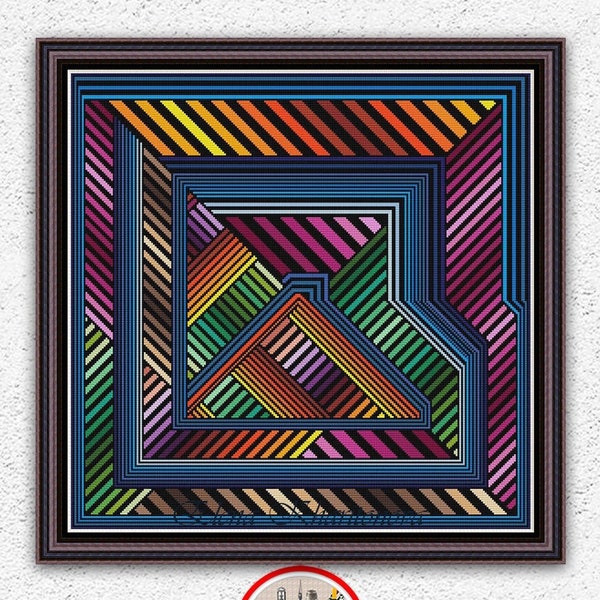 Geometric Embroidery - Etsy