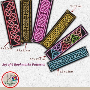 Celtic Knot Bookmarks Cross Stitch Pattern Celtic Knot Triangle ...